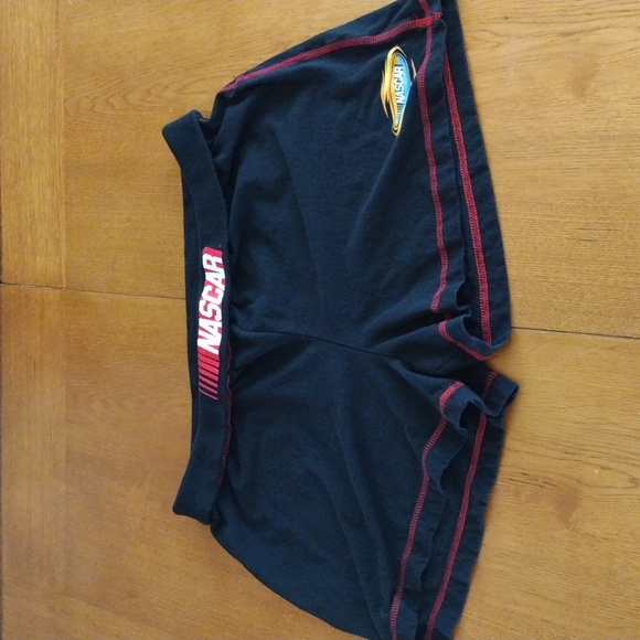 Nascar | Shorts | Nascar Shorts Black With Logo And Red Stitching Size ...